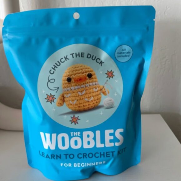 85 | Other | Rare The Woobles Chuck The Duck Crochet Kit Limited ...